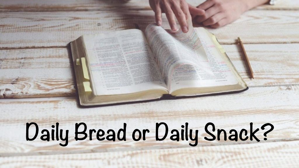 Our Daily Bread? ~ What Jeremiah Really Said? - Church of God of Exeter
