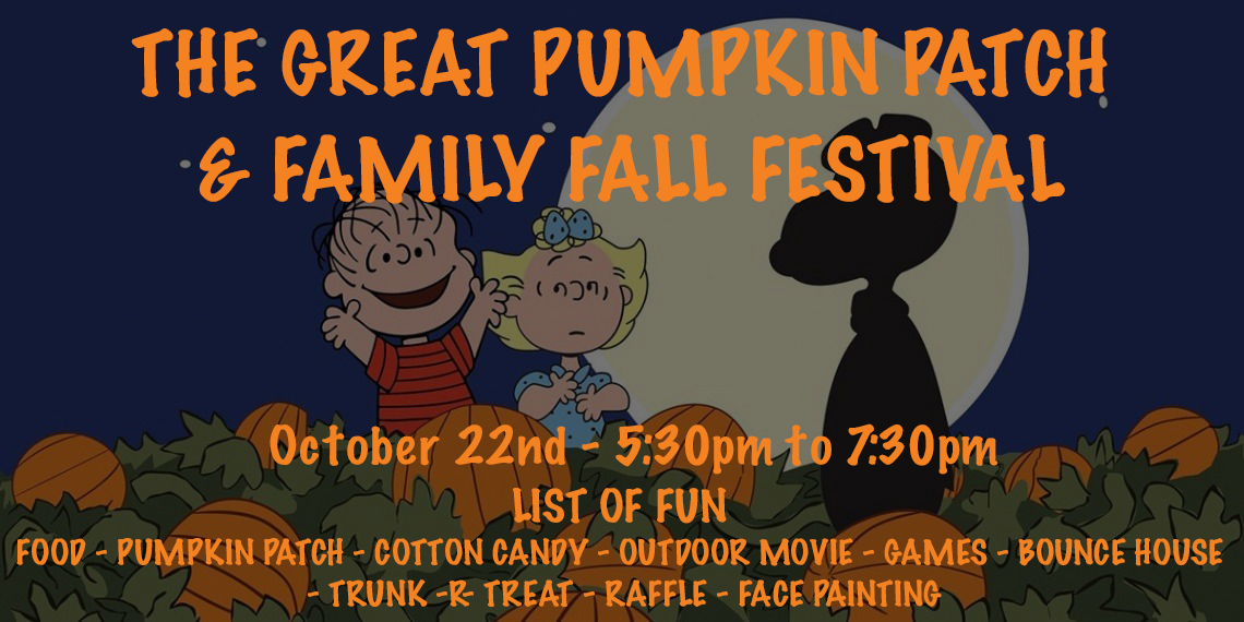 The Great Pumpkin Patch & Family Fall Festival - Church of God of Exeter